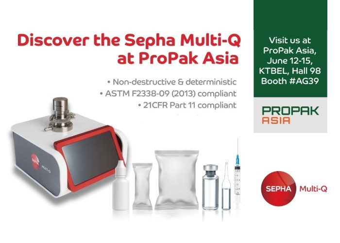 Discover the Sepha Multi-Q at ProPak Asia - CCIT & Leak Test solutions